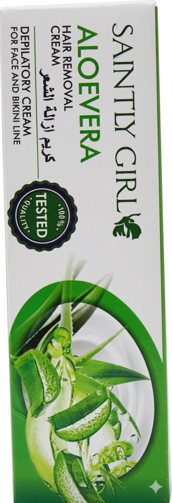 SAINTLY GIRL ALOE VERA HAIR REMOVAL CREAM Depilatory Cream For Face And ...