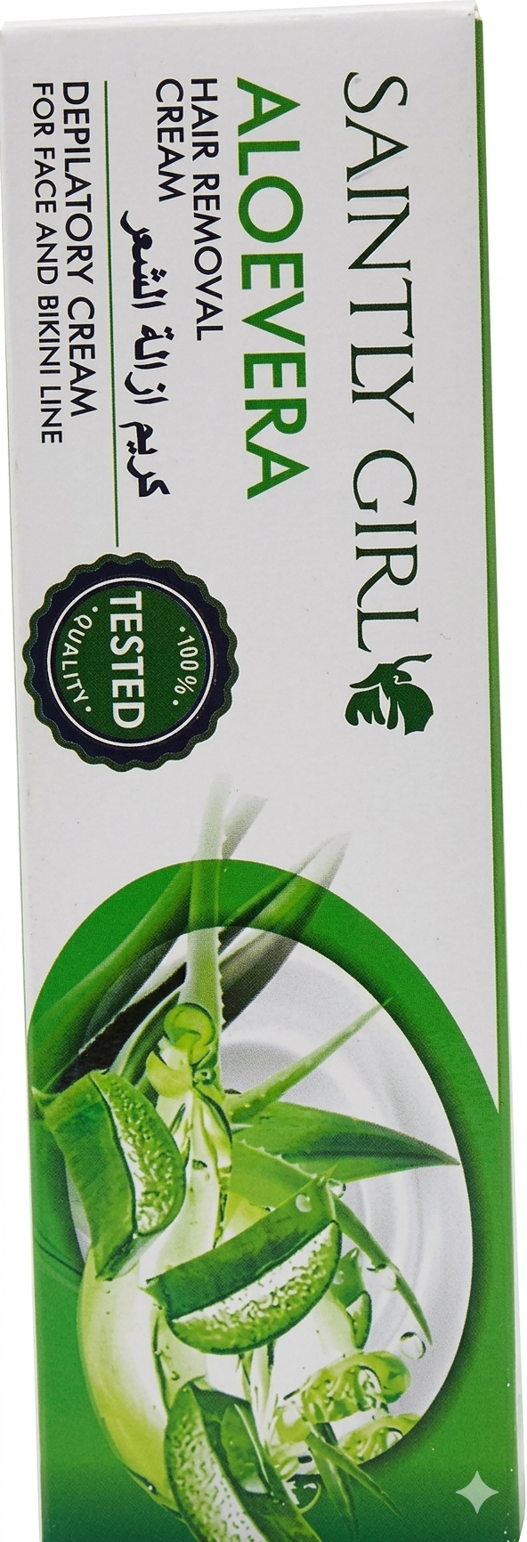 SAINTLY GIRL ALOE VERA HAIR REMOVAL CREAM Depilatory Cream For Face And ...